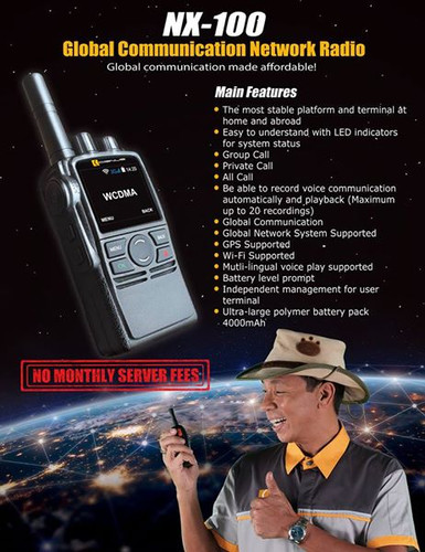 Cignus NX100 Global Coverage Network Radio | Geveria Enterprise