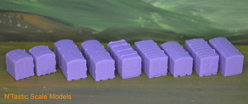 N Gauge - Railway Containers -Various sizes and Types ...