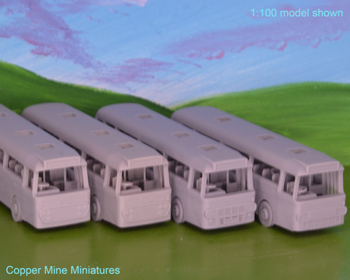 1962-83 Leyland Leopard/AEC Reliance, Alexander Y type Bus - TT120, 3mm ...