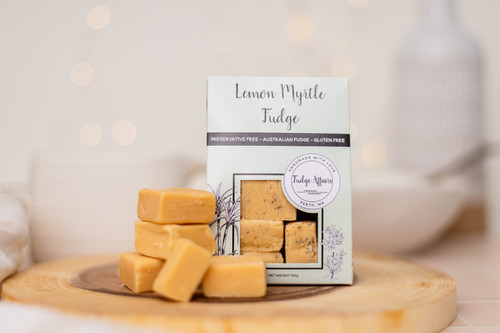 Lemon Myrtle Fudge | Fudge Affairs