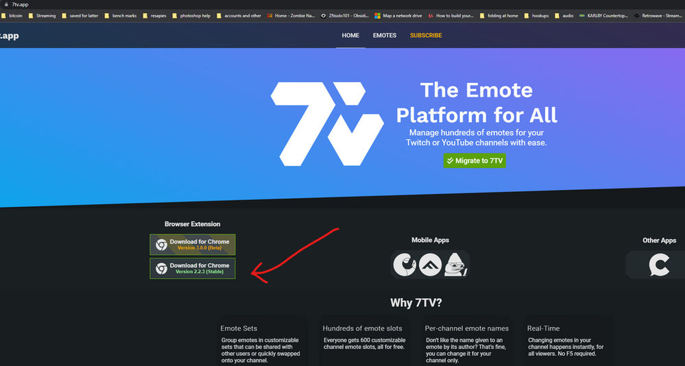 7Tv emotes for twitch | ZN Gaming Media