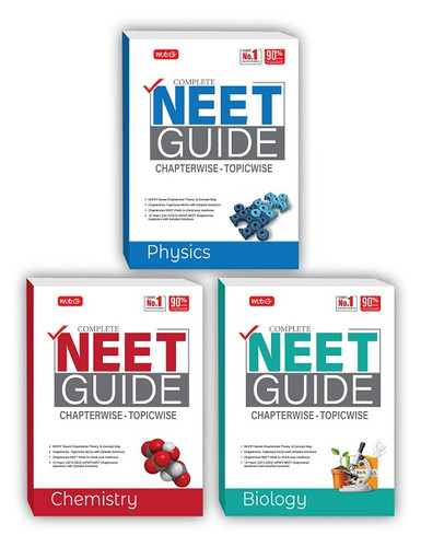 Complete NEET Guide Combo- Physics, Chemistry, Biology (Set of 3 books) | Araavat