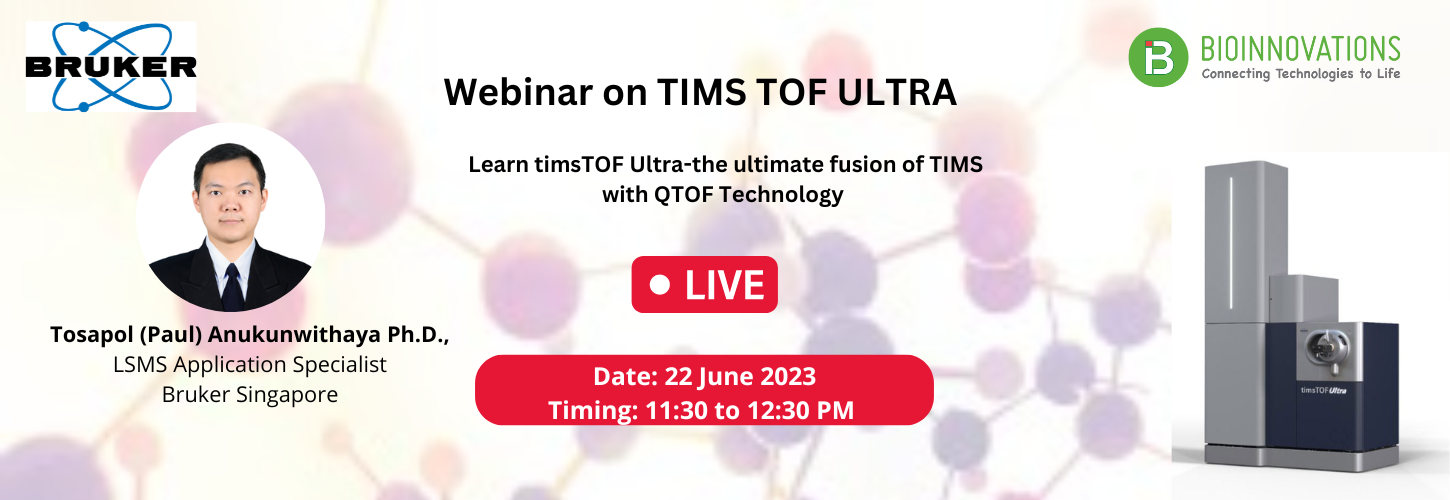 Bruker TimsTOF Ultra Launch Webinar