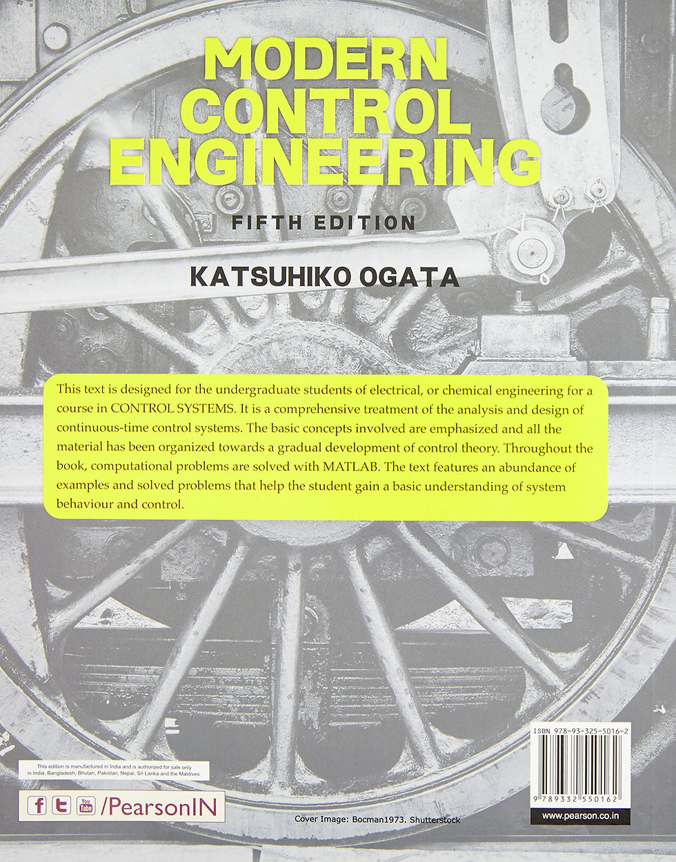 Modern Control Engineering | Araavat