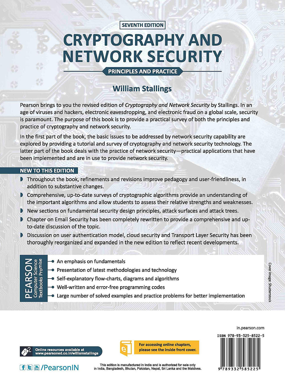 Cryptography and Network Security - Principles and Practice | Araavat