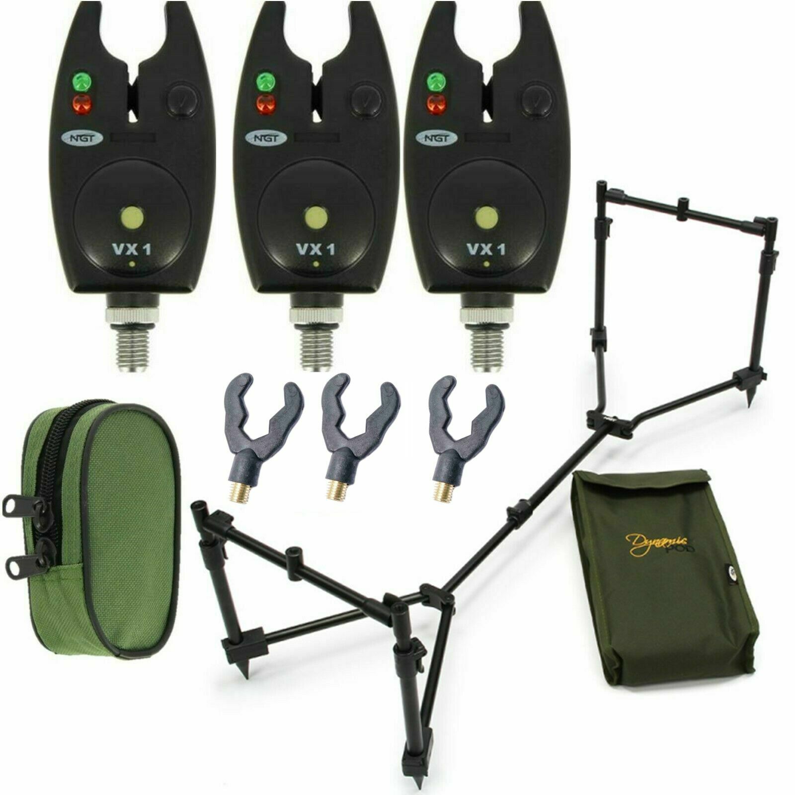 Sports & Outdoor Recreation 3 Rod Compact Fully Adjustable Inc Buzz ...