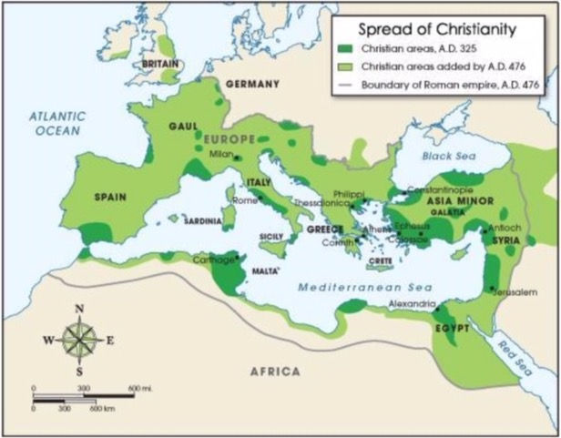 C - 12 : Catholic Churches to the West - Orthodox Churches to the East