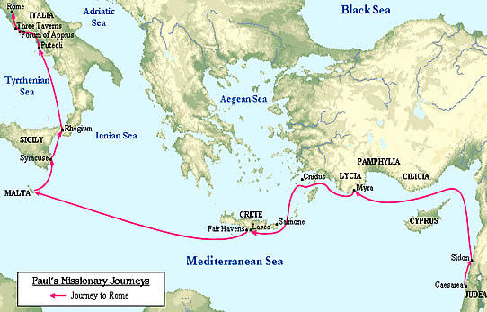 E - 3 : Paul the Apostle in Malta - Many Legends - Few Facts