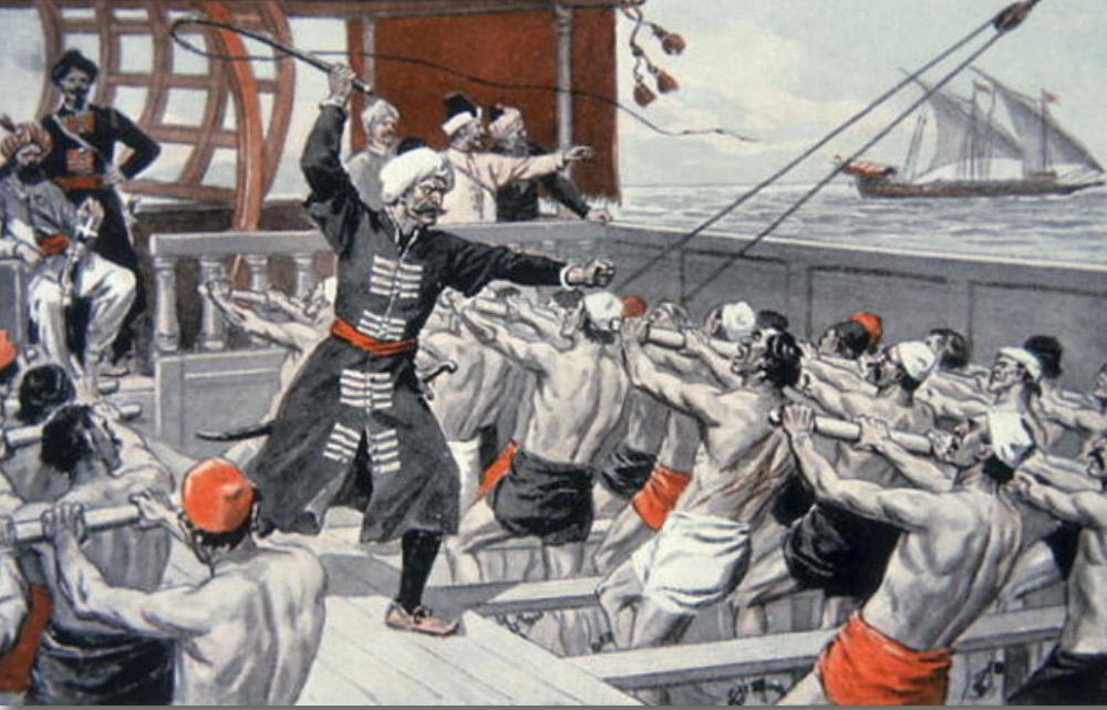 D-58: Were Galleys rowed by Galley Slaves?