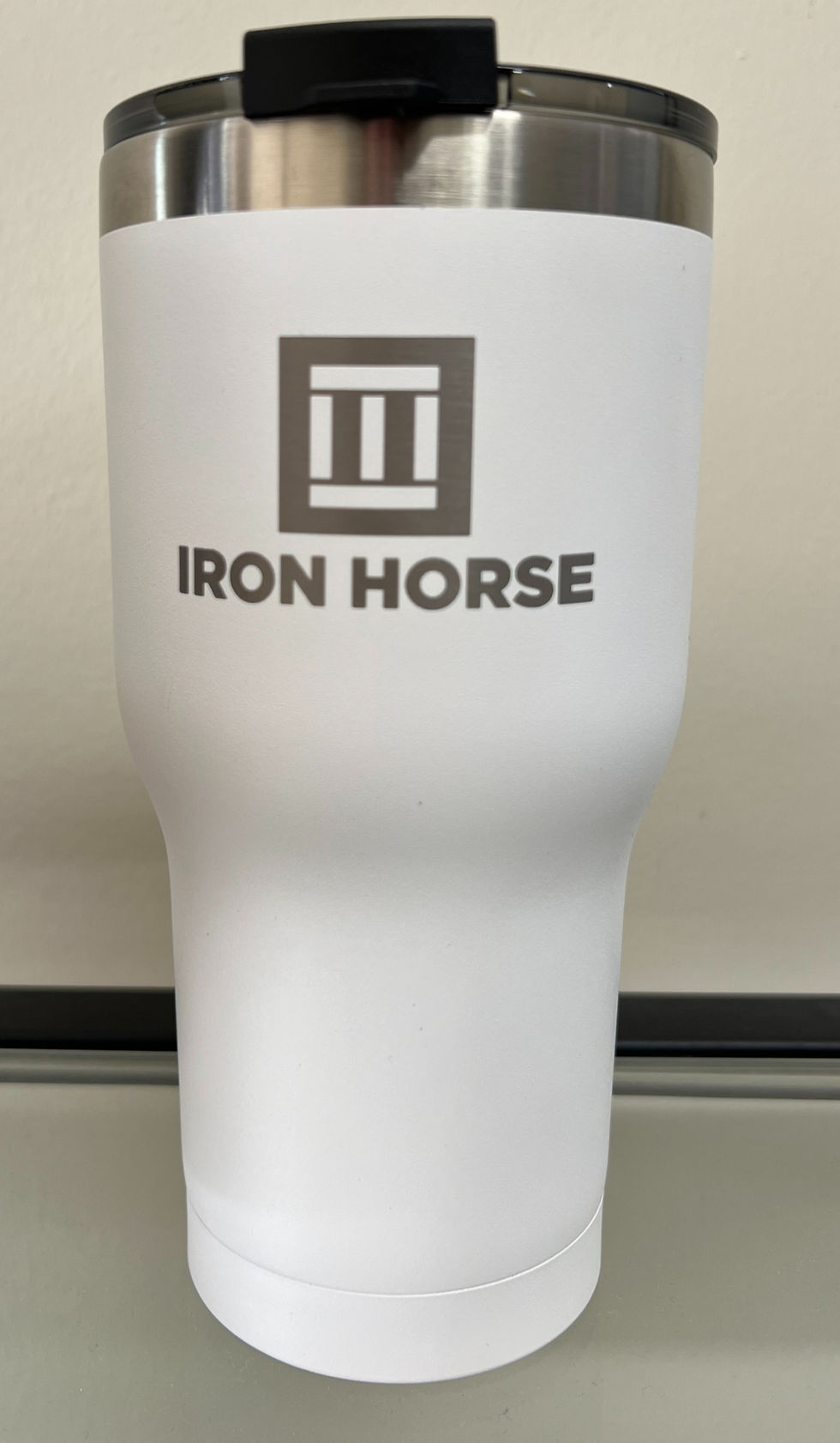 RTIC Tumbler - White | Iron Horse Rail