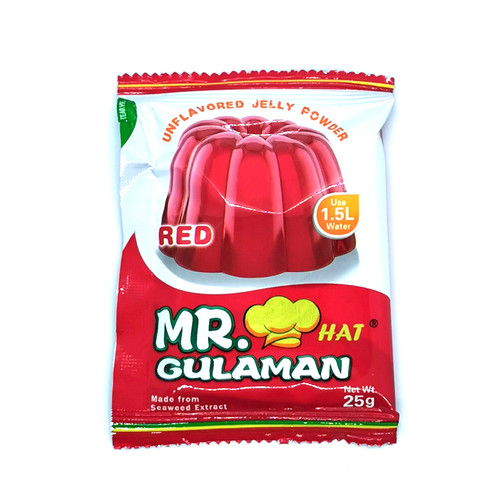 Mr Gulaman Powder Red 25g | Amores Oriental Mart