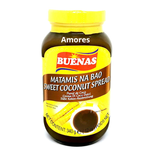 Buenas Sweet Coconut Spread (Matamis Na Bao) | Amores Oriental Mart