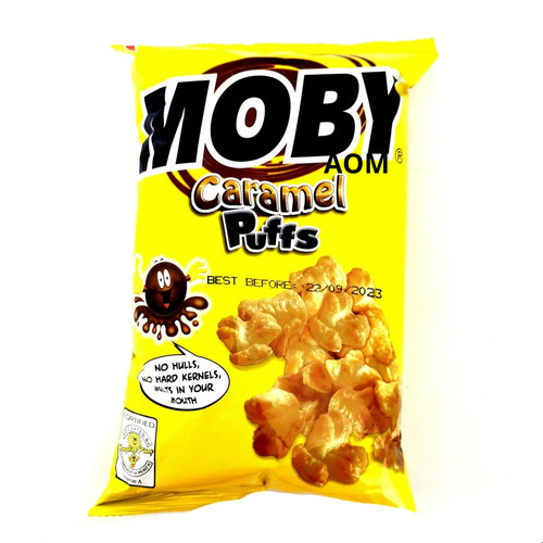 Moby Caramel Puffs 60g | Amores Oriental Mart