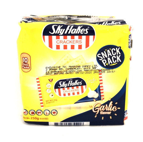 Skyflakes Garlic Flavour (10 solo packs) | Amores Oriental Mart