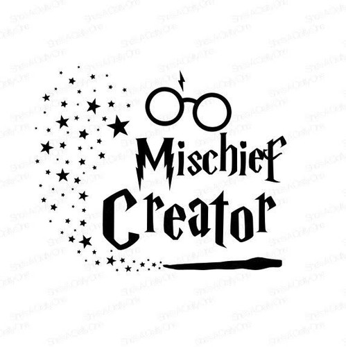 Mischief Creator, SVG, PNG, JPG | She's A Crafty One