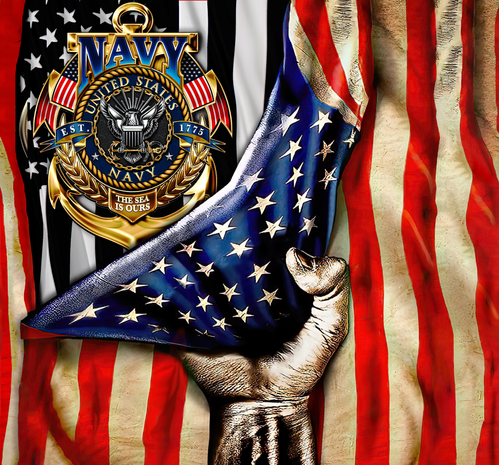 US Navy - Sublimation Transfer | She's A Crafty One