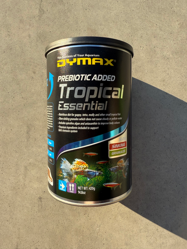 Dymax Tropical Essential 420g Sinking Granules Fish Food | dhaquarium ...