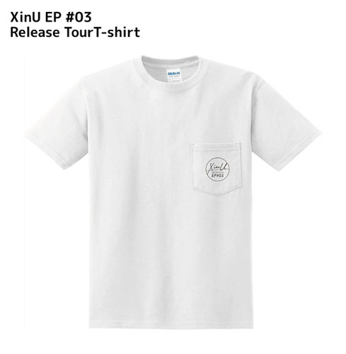 WWWXワンマン後お届け【EP#03& WWWX公演スペシャルグッズキャンペーン】ポケット付きT-shirt（ステッカー付き）の複製 ...