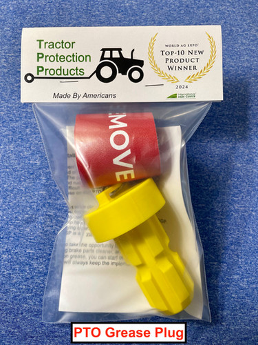 PTO Grease Plug 6 Spline | Tractor Protection