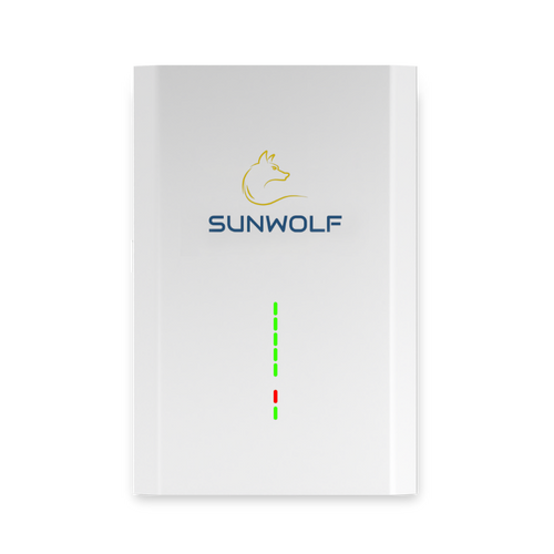 Wall Mount 25.6V DC SunWolf Battery (100AH+ PACE120A BMS) | SunWolf