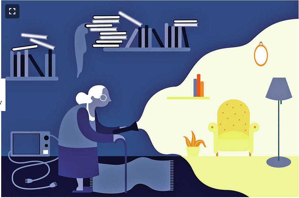 What it takes to age in place.What it takes to age in place.