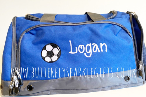 Football Kit Bag - Large | Butterfly Sparkle