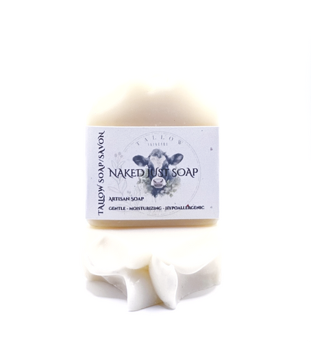 "Naked" Just Soap | KLC Tallow Skincare
