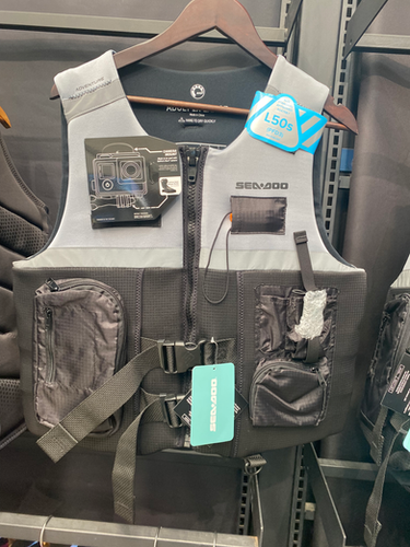 ADVENTURE MENS PFD-GREY | Woodbine Marine