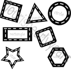 Shape Mat Templates | Flourish Early Years