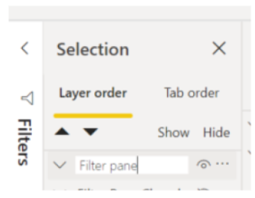 How to build a custom filter pane in Power BI
