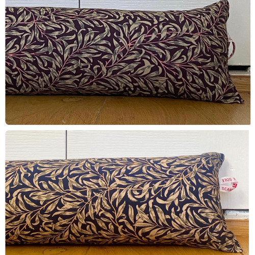 William Morris Draught excluder - made to measure draft stopper ...