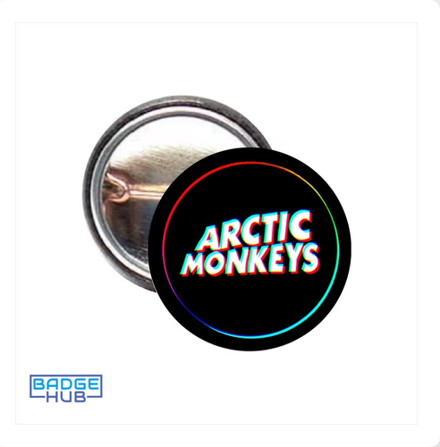 Artic Monkeys 3D Button Badge