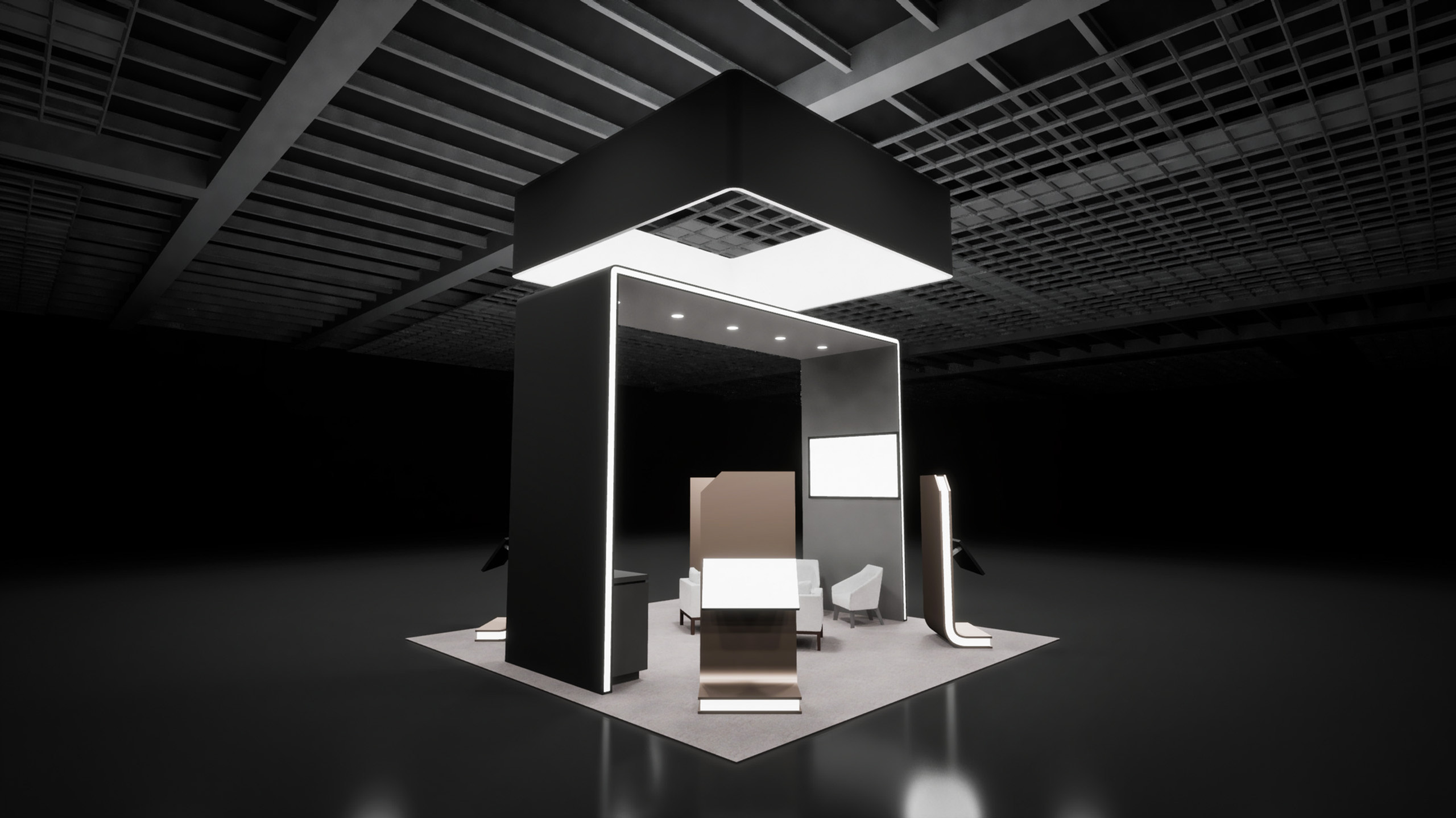 20x20 Recycling Booth