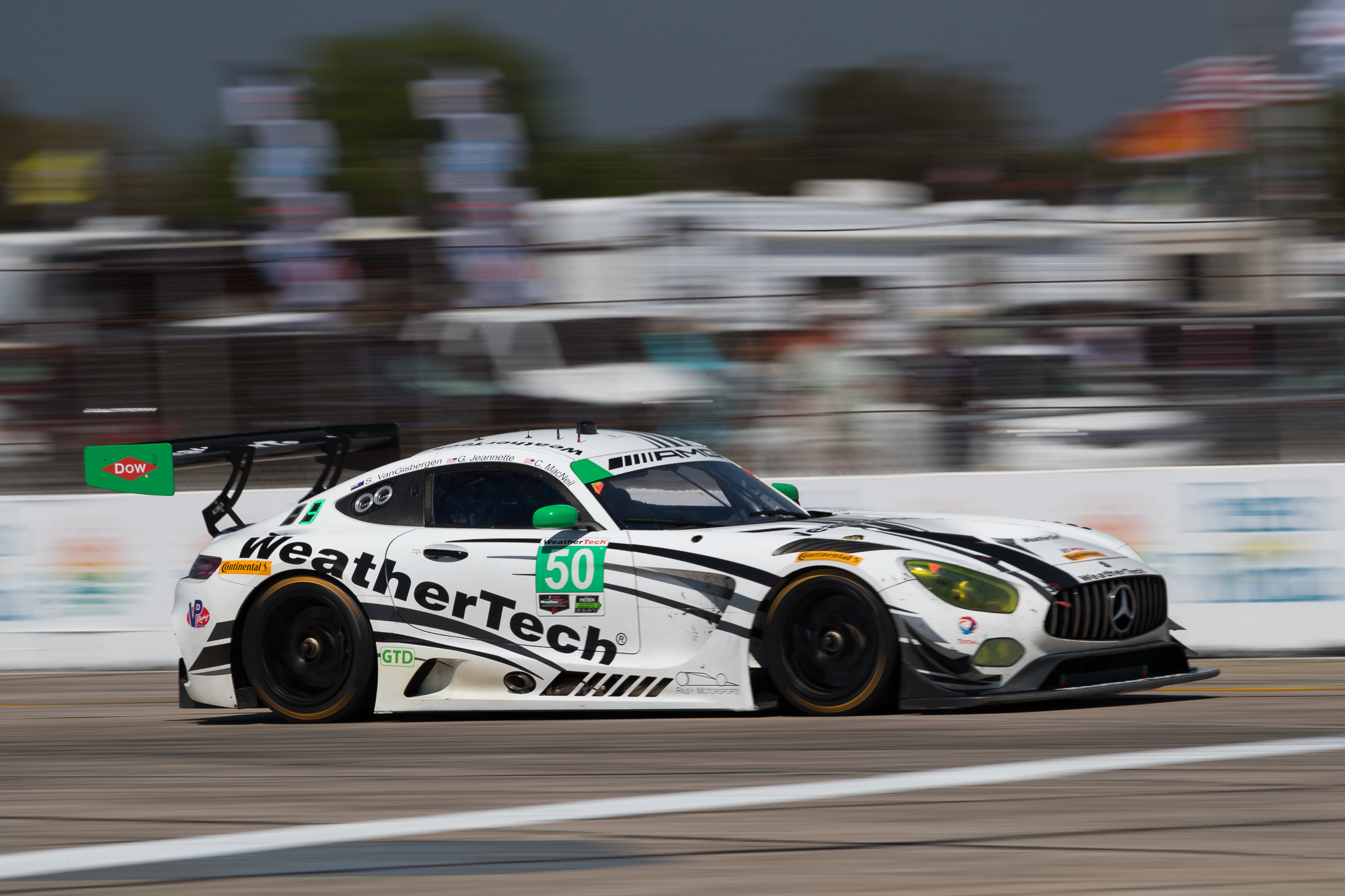WeatherTech Racing Mercedes-AMG GT3 Ends Day Early at Sebring ...