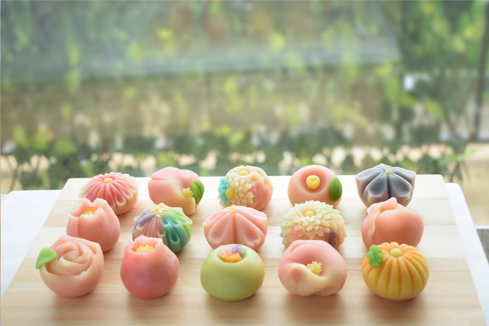 和菓子(練り切り) Wagashi - Nerikiri- By Toshiko Steffes/Wagashi Studio ...