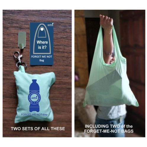 Forget Me Not Bag Grocery bag | Astu Eco