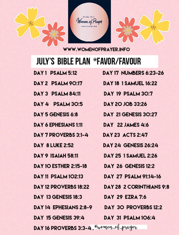 Prayers for Divine Favor/Favour