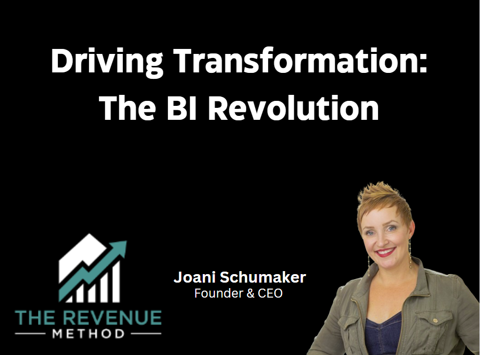 Driving Transformation: The BI Revolution