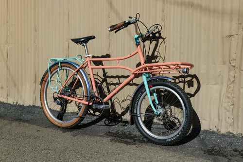 Frances Cycles Custom Steel Platypus Cargo Bike | Scrub Jay Cycles