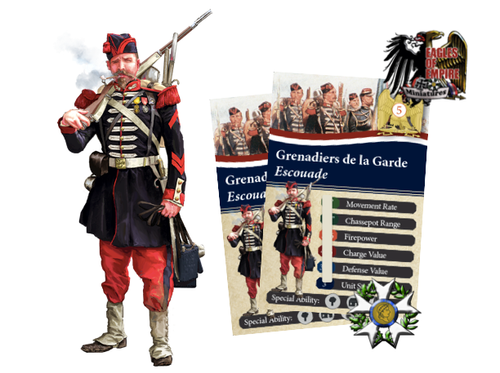 Unit Cards - French Grenadiers de la Garde | eagles-of-empire