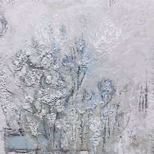 RENTED - Enchanted 1, 20" x 20" | Nancy Johns Gallery