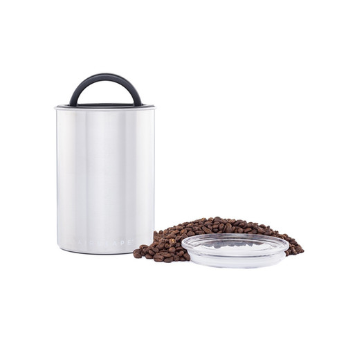 Airscape Vacuum Airtight Canister 7" Stainless Steel 500g | barista
