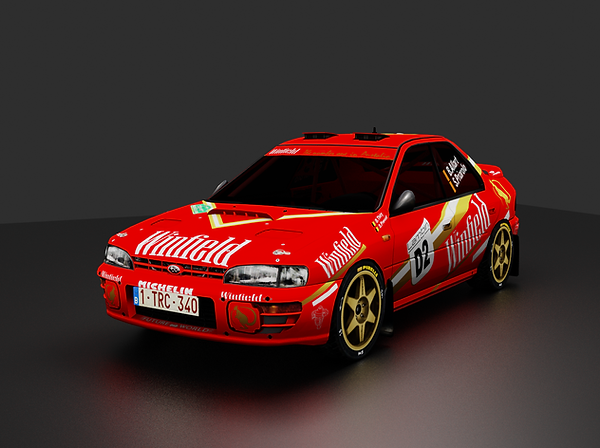 SUBARU | Miniasca Skins RBR