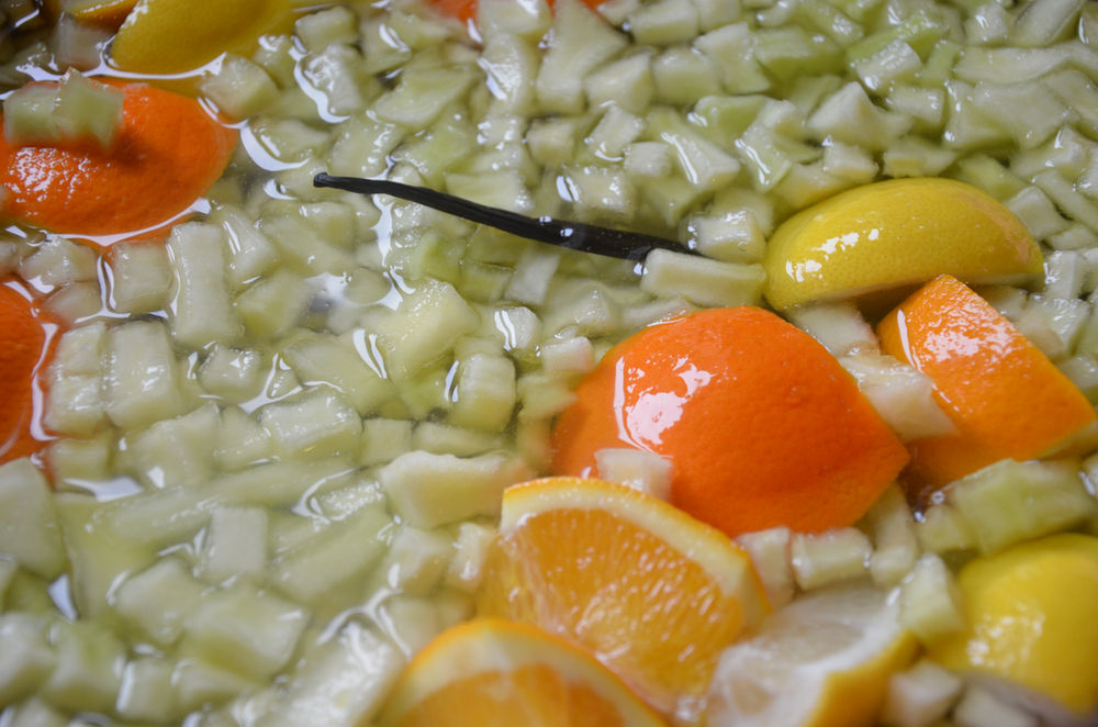 Confiture de gigérine (citre), la pastèque à confiture