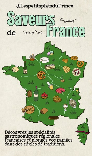 CARNET DE SAVEURS DE FRANCE | Petitsplatsduprince