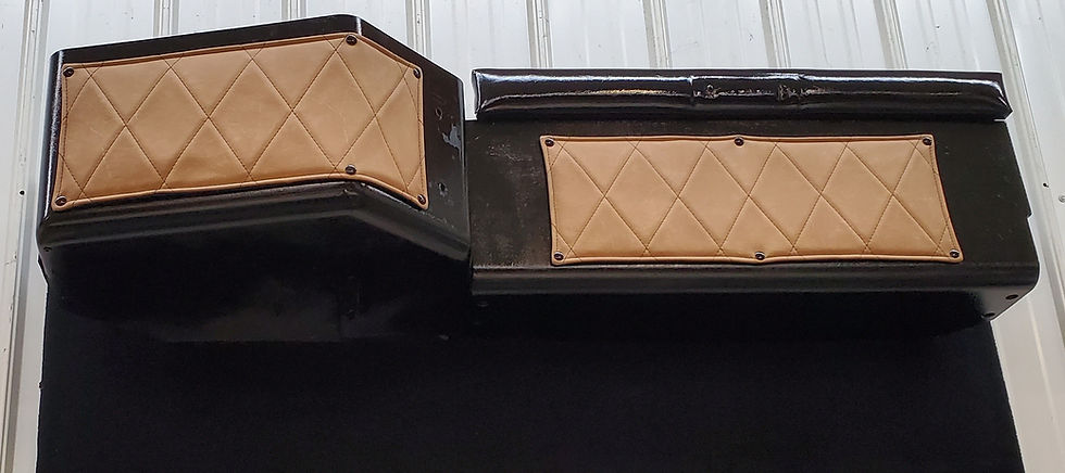 Kenworth bunk cabinet covers | Spare Time Fab