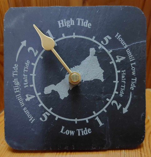Tide Indicator Tidal Slate Clock free standing mantelpiece clock ...