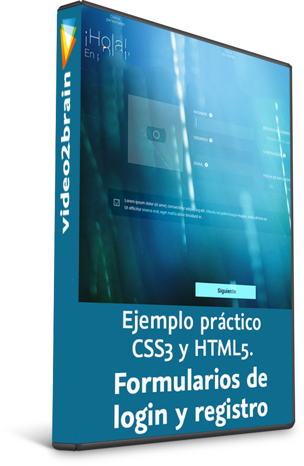 Ejemplo Práctico Css3 Y Html5 Formularios De Login Y Registro