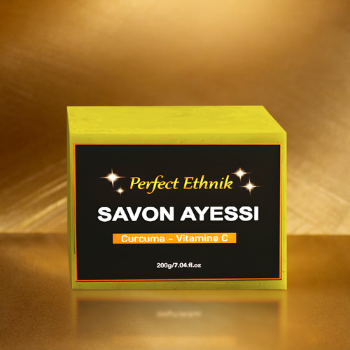 Savon AYESSI - Savon curcuma et vitamine C | Perfect Ethnik