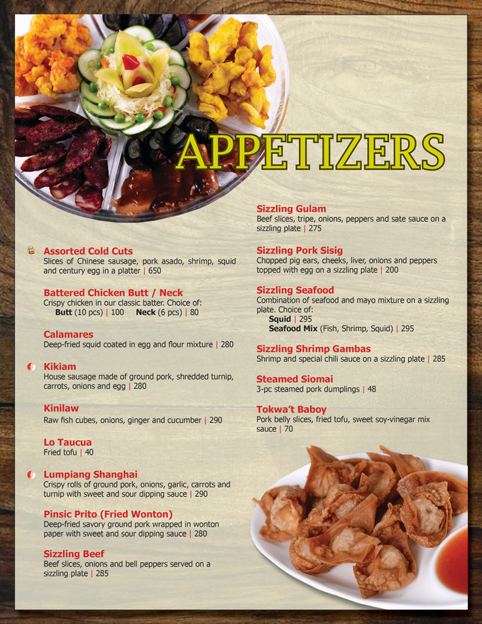 Beverages | Menu | New Davao Famous Restaurant